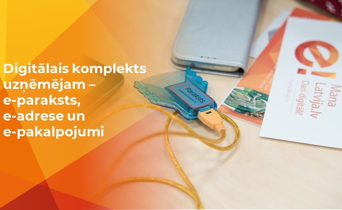 Digitālais komplekts uzņēmējam – e-paraksts, e-adrese un e-pakalpojumi : kandava.lv