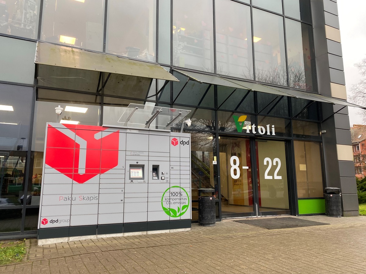 DPD paplašina piegāžu tīklu un uzstāda jaunu Paku Skapi Kandavā 27.11. ...